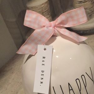 Rae Dunn | Holiday | Rae Dunn Happy Easter Ceramic Egg | Poshmark